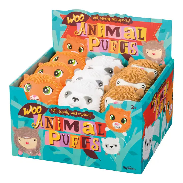 Wee/Woo Animal Puffs – ScissortailGifts